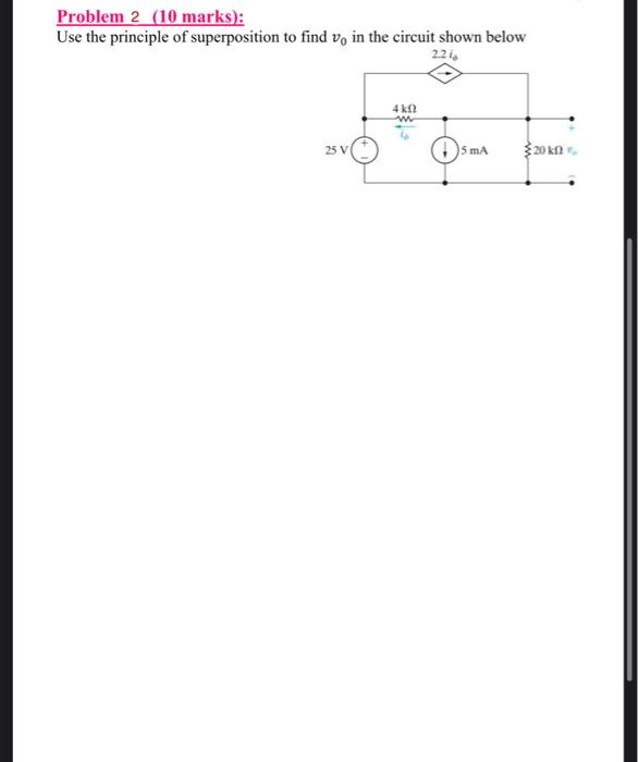 Solved Problem 1 (10 marks): Apply source transformation to | Chegg.com Solved Problem 1 (10 marks): Apply source transformation to | Chegg.com
