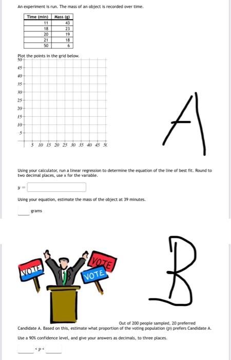 Solved An experiment is run. The mass of an object is | Chegg.com