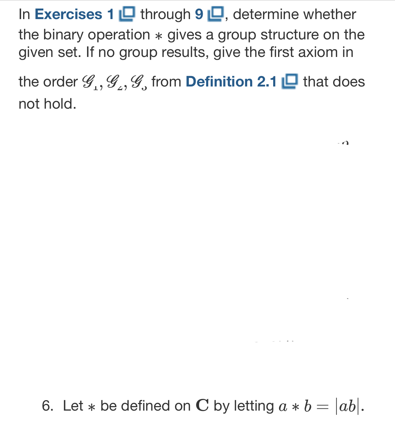 In Exercises 1 ﻿through 9 , ﻿determine whether the | Chegg.com