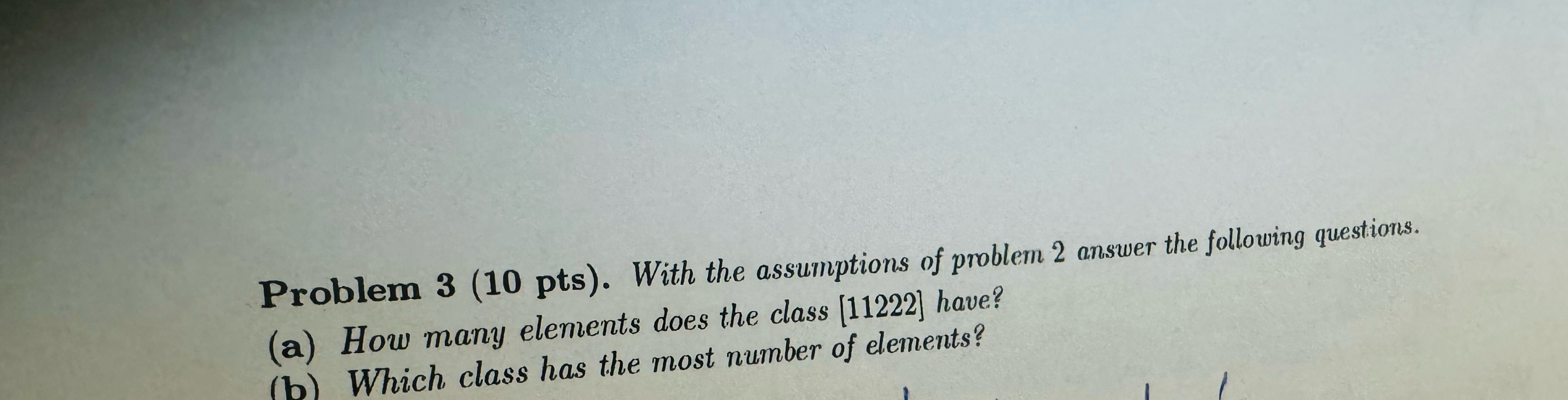 Problem 3 (10 pts). With the assumptions of problem | Chegg.com Problem 3 (10 pts). With the assumptions of problem | Chegg.com