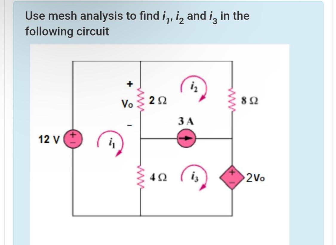 Solved Use nodal analysis to find the power of the current | Chegg.com