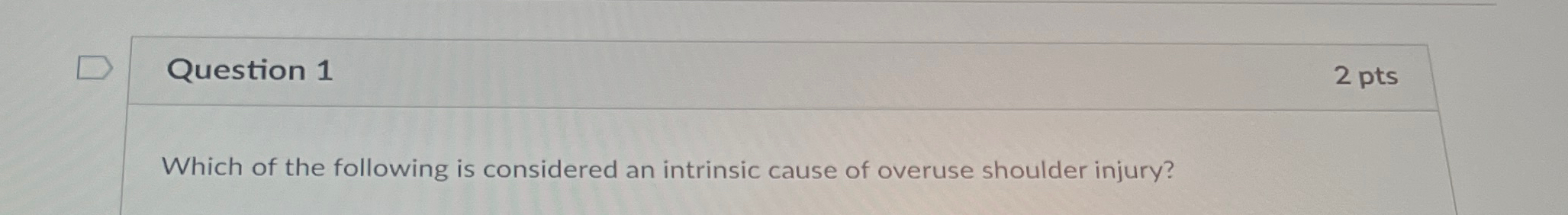 Solved Question 12 ﻿ptsWhich of the following is considered | Chegg.com