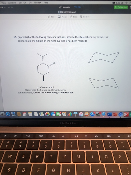 Solved View Annotate Edit Pdf Go Window Help 699 Gb 7 Try 