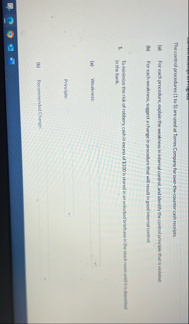 Solved The control procedures ( 1 ﻿to 5 ) ﻿are used at | Chegg.com