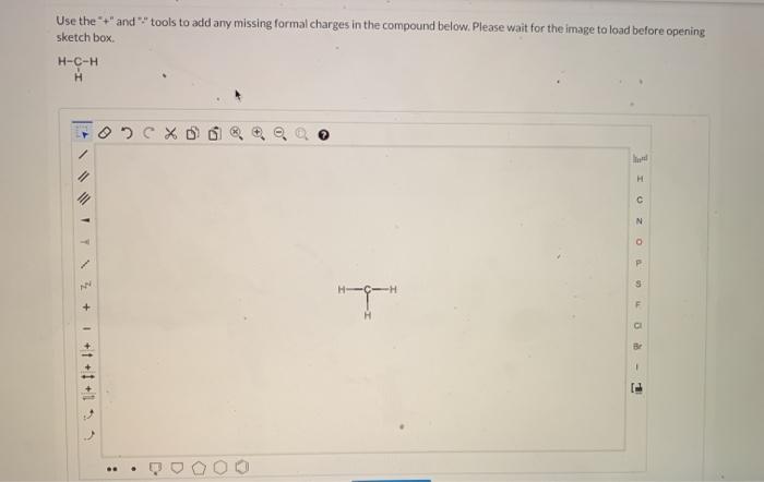 Solved Use the "+" and tools to add any missing formal | Chegg.com