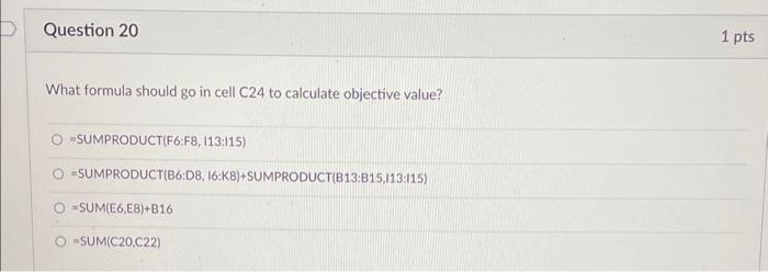 Solved Here is an image of the Excel spreadsheet for this | Chegg.com