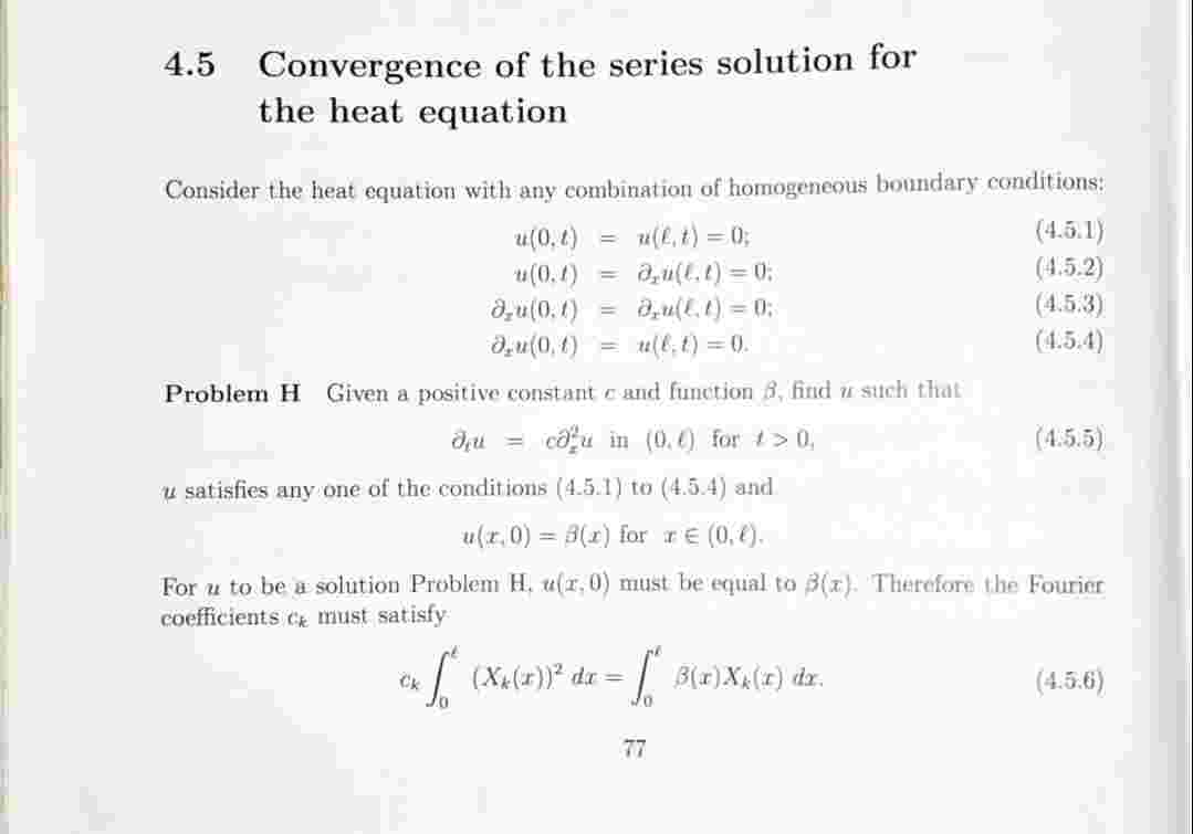 Solved Partial Differential Equations: Convergence of ﻿the | Chegg.com