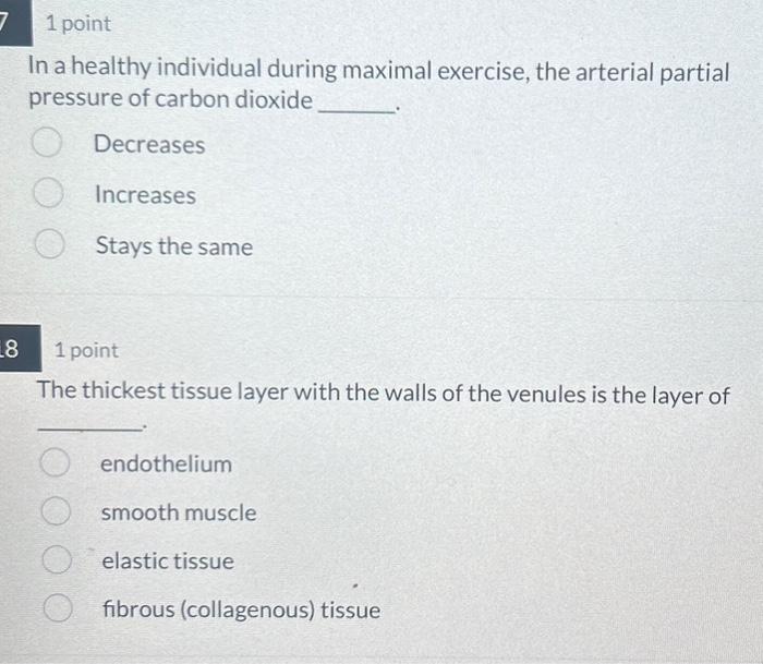 Solved In a healthy individual during maximal exercise, the | Chegg.com