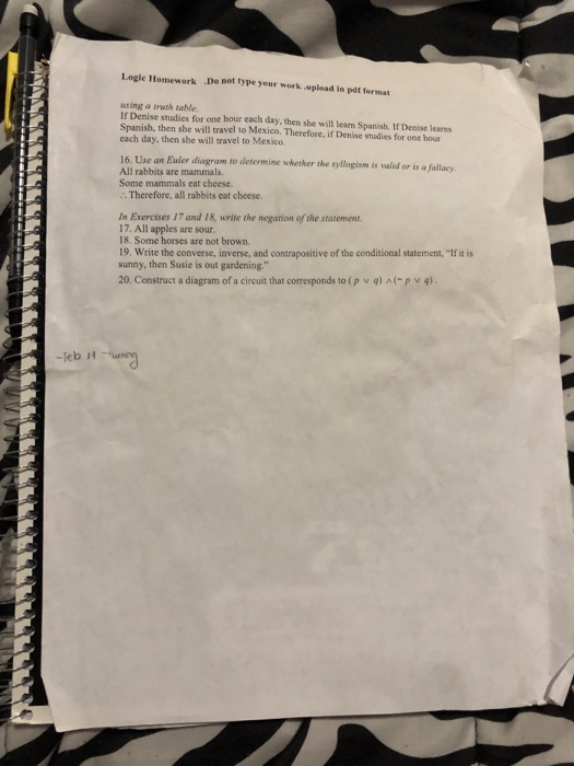 write the statement in symbolic form