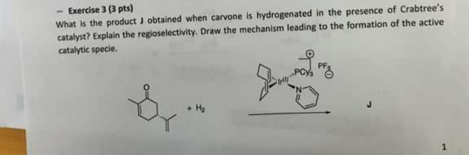 Solved - Exercise 3 (3 pts) What is the product Jobtained | Chegg.com