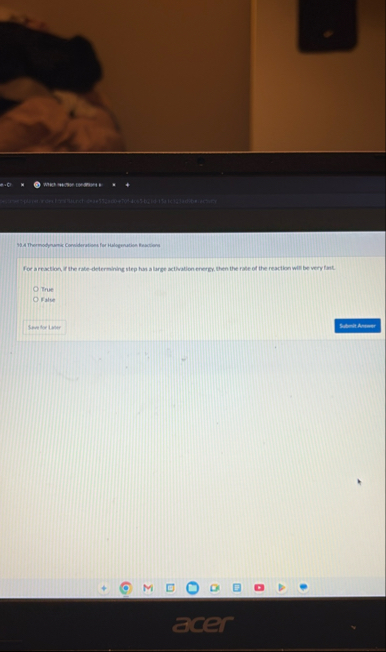 Solved For areaction, π ﻿the rate-determining step has a | Chegg.com