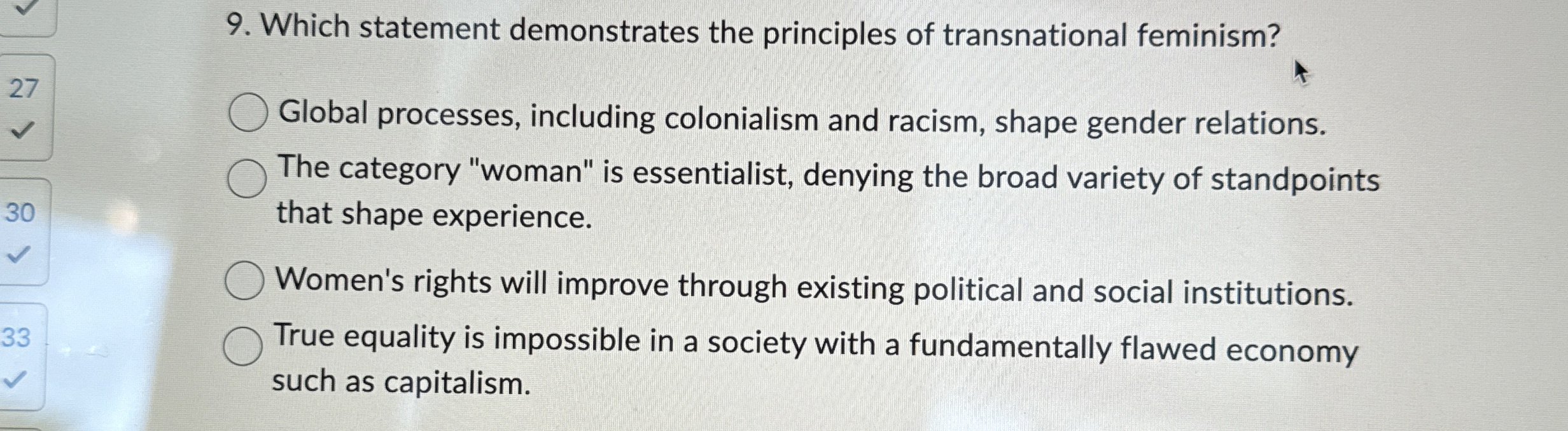 Solved Which statement demonstrates the principles of | Chegg.com