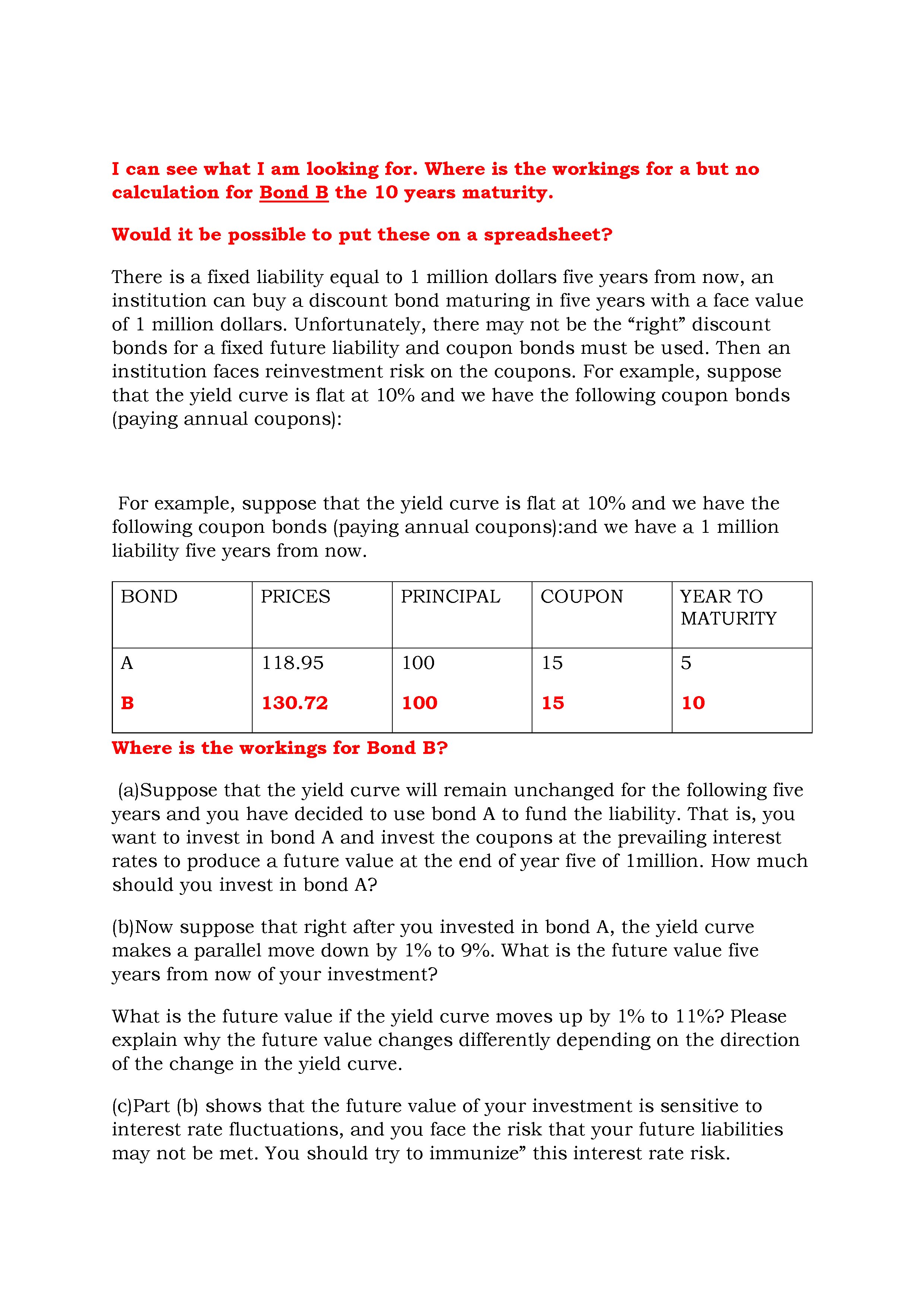 Solved PLEASE PROVIDE SPREADSHEET WORKINGFor example, if | Chegg.com