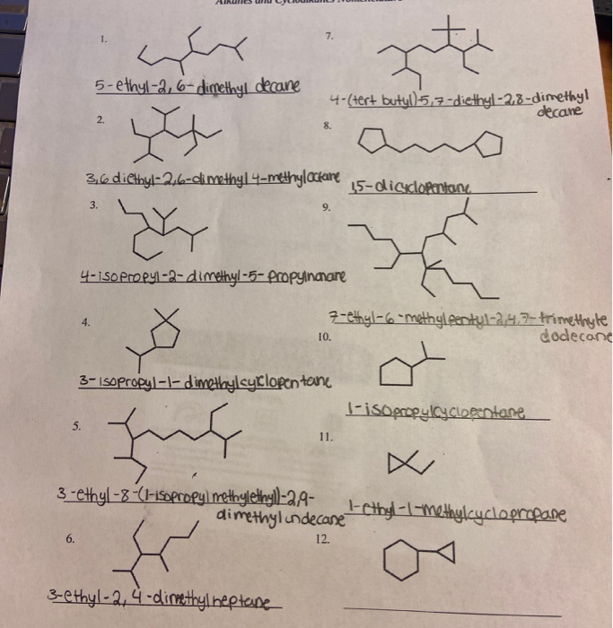 Solved 1. 7. ra gete 전 소 4-(tert butyl | Chegg.com
