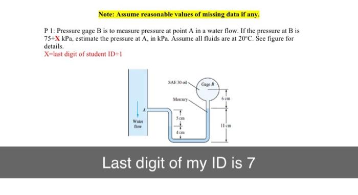 Solved Note: Assume reasonable values of missing data if | Chegg.com