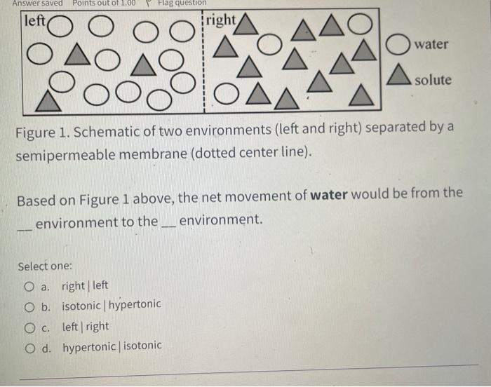 Solved Figure 1. Schematic of two environments (left and | Chegg.com
