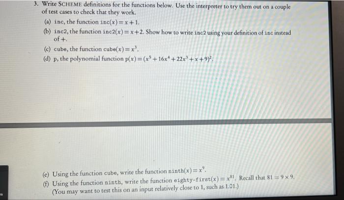 Solved 1. Re-write the following arithmetic expressions as | Chegg.com