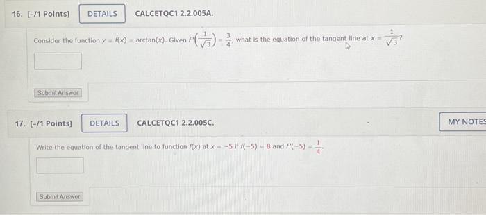 Solved Consider the function y=f(x)=arctan(x). Given | Chegg.com
