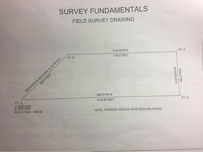 Solved SURVEY FUNDAMENTALS CONTROL SURVEY HORIZONTAL CONTROL | Chegg.com