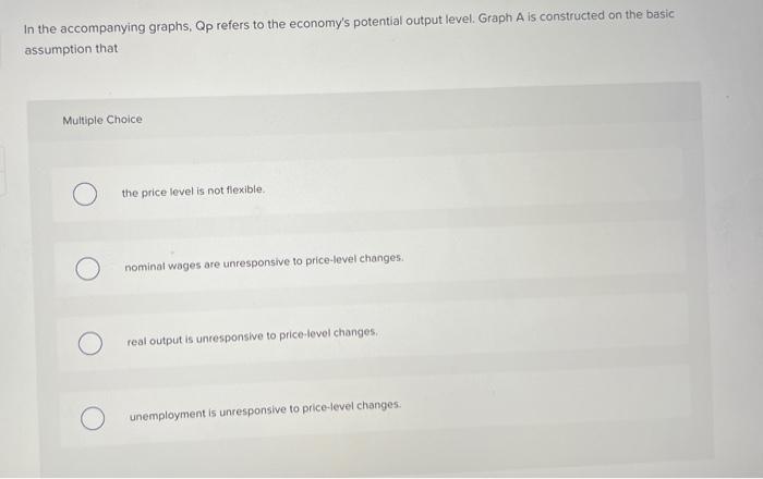 Solved In the accompanying graphs, Qp refers to the | Chegg.com