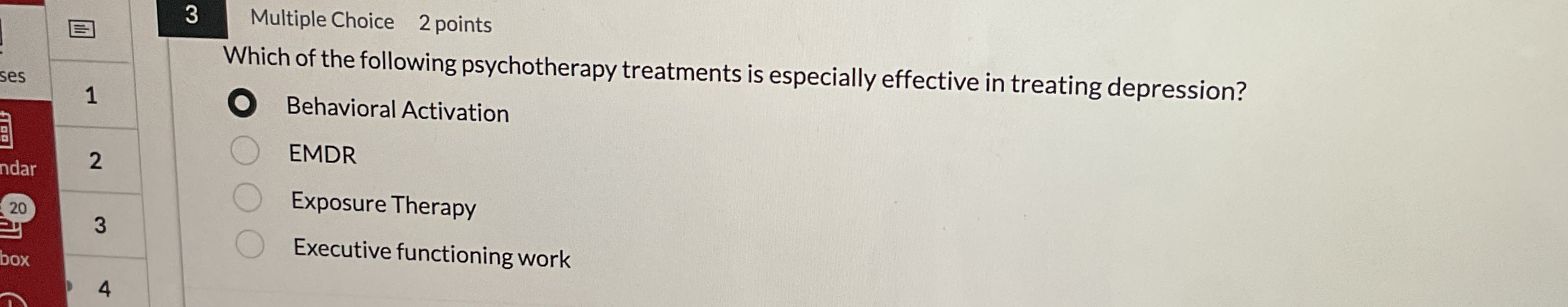 Solved 3Multiple Choice2 ﻿pointsWhich of the following | Chegg.com