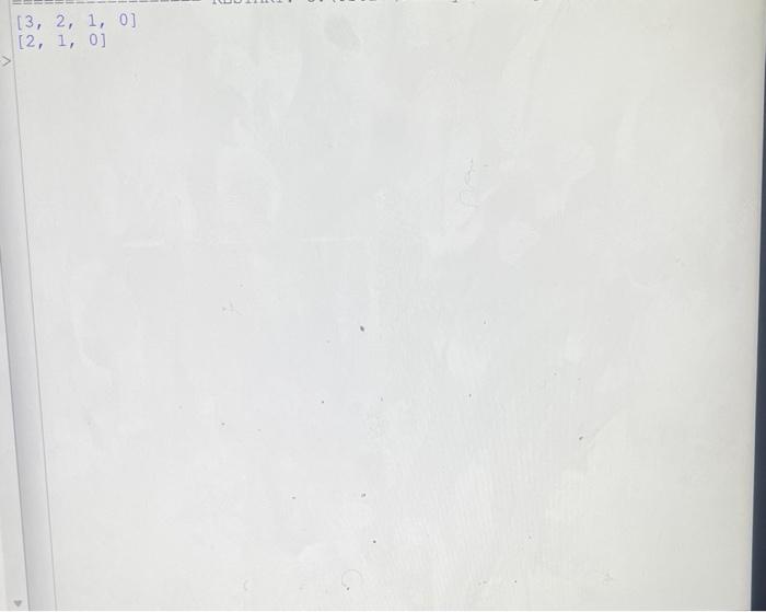 Solved the list method reverse reverses the elements in the | Chegg.com