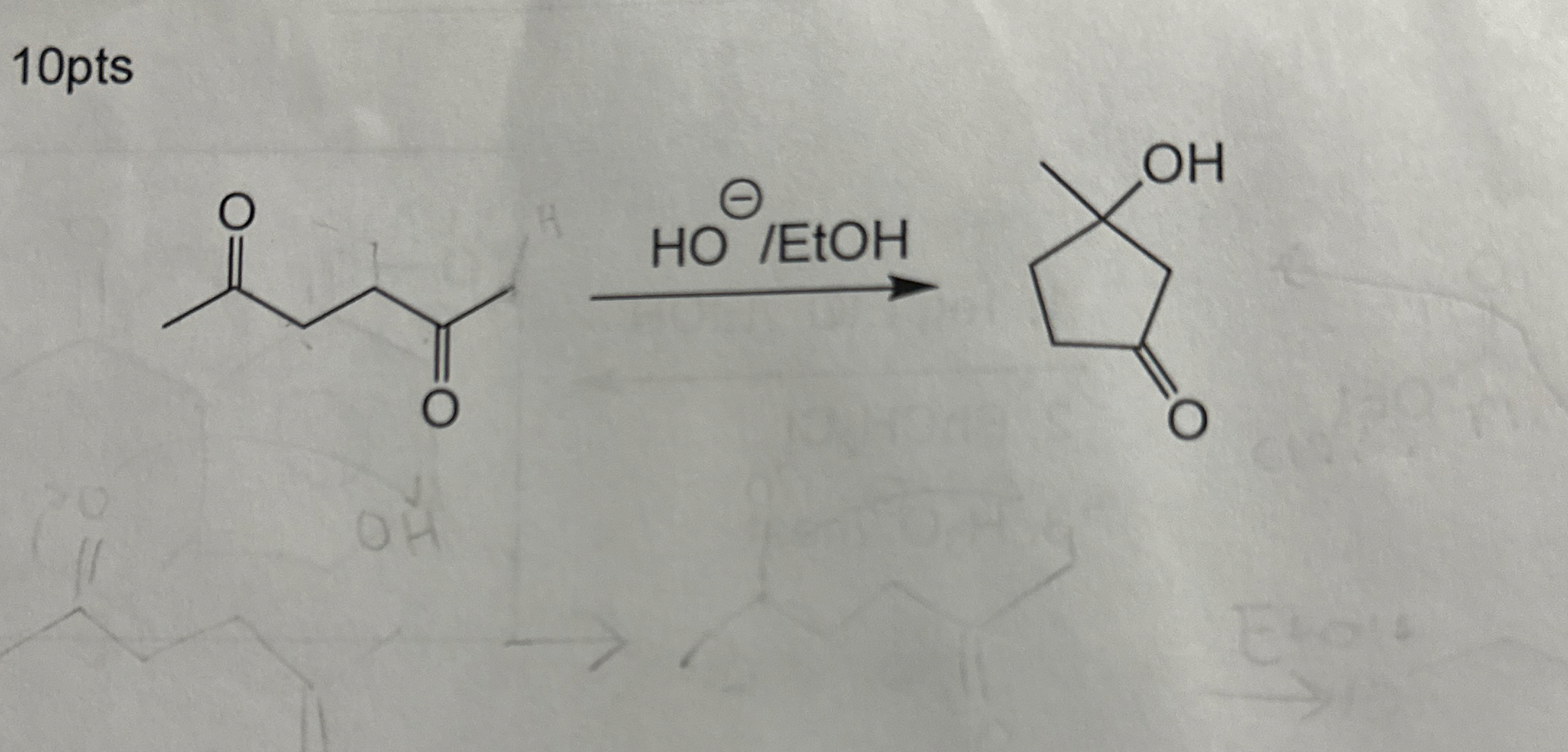 Solved Draw a complete stepwise mechanism using curly arrows | Chegg.com