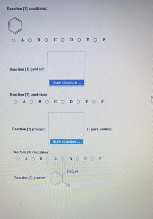 Solved Synthesize the following compennd from bentene. Be | Chegg.com