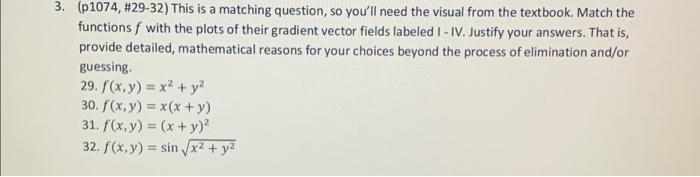 Solved 29-32 Match the functions f with the plots of their | Chegg.com