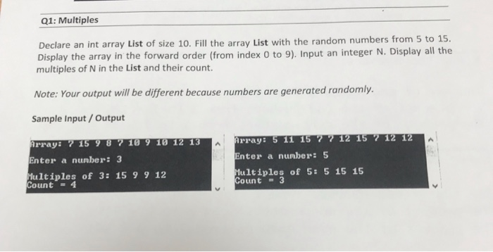 Solved Function #1 1) Name: sumOdds 2) Parameters: X (int), | Chegg.com