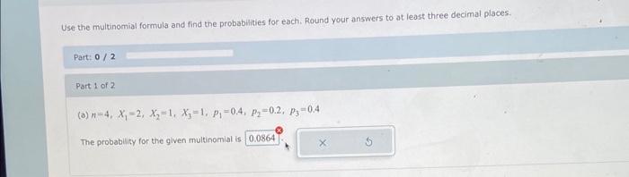 Solved Use the multinomial formula and find the | Chegg.com