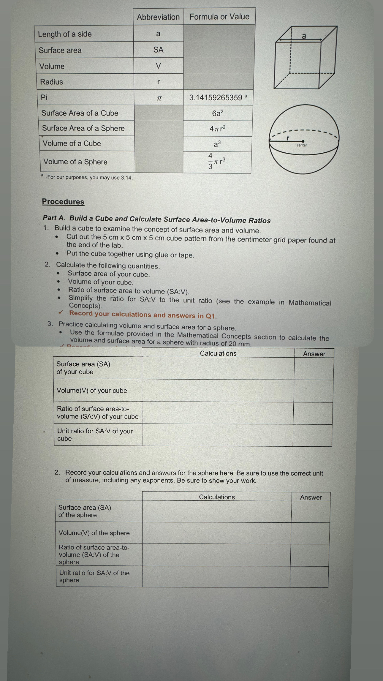 Solved \table[[,,Formula or Value],[,Abbreviation],[Length | Chegg.com