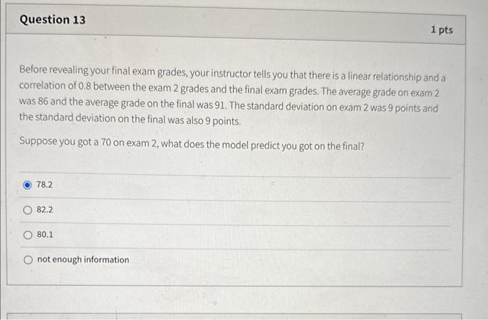 Solved Before revealing your final exam grades, your | Chegg.com