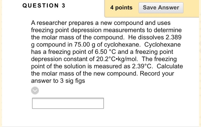 Solved QUESTION 3 4 points Save Answer A researcher prepares | Chegg.com