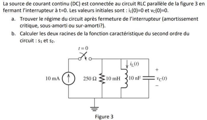 Solved The direct current (DC) source is connected to the | Chegg.com
