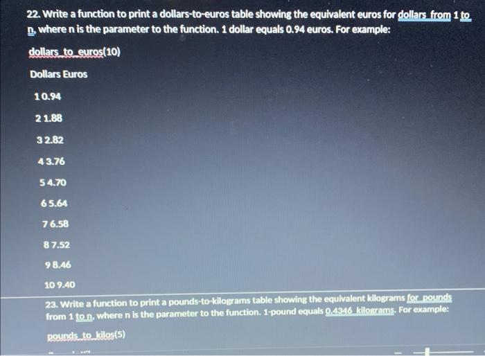 Solved 1. Define a function with a single argument between 0 | Chegg.com
