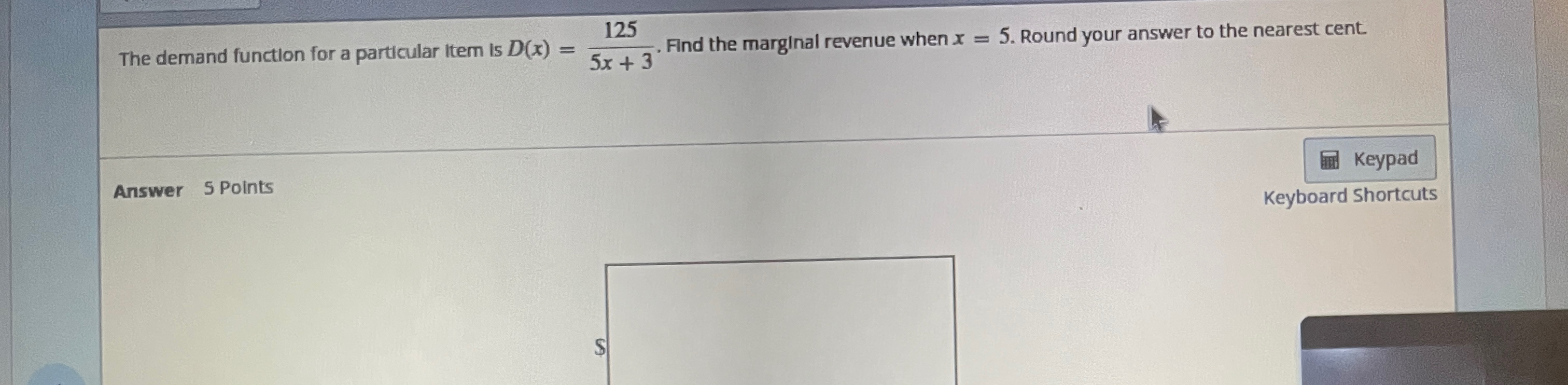 Solved The demand function for a particular item is | Chegg.com