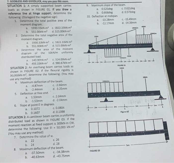 Solved 7. GODELESS AND GOODLUCK, may you pass thls exam. | Chegg.com