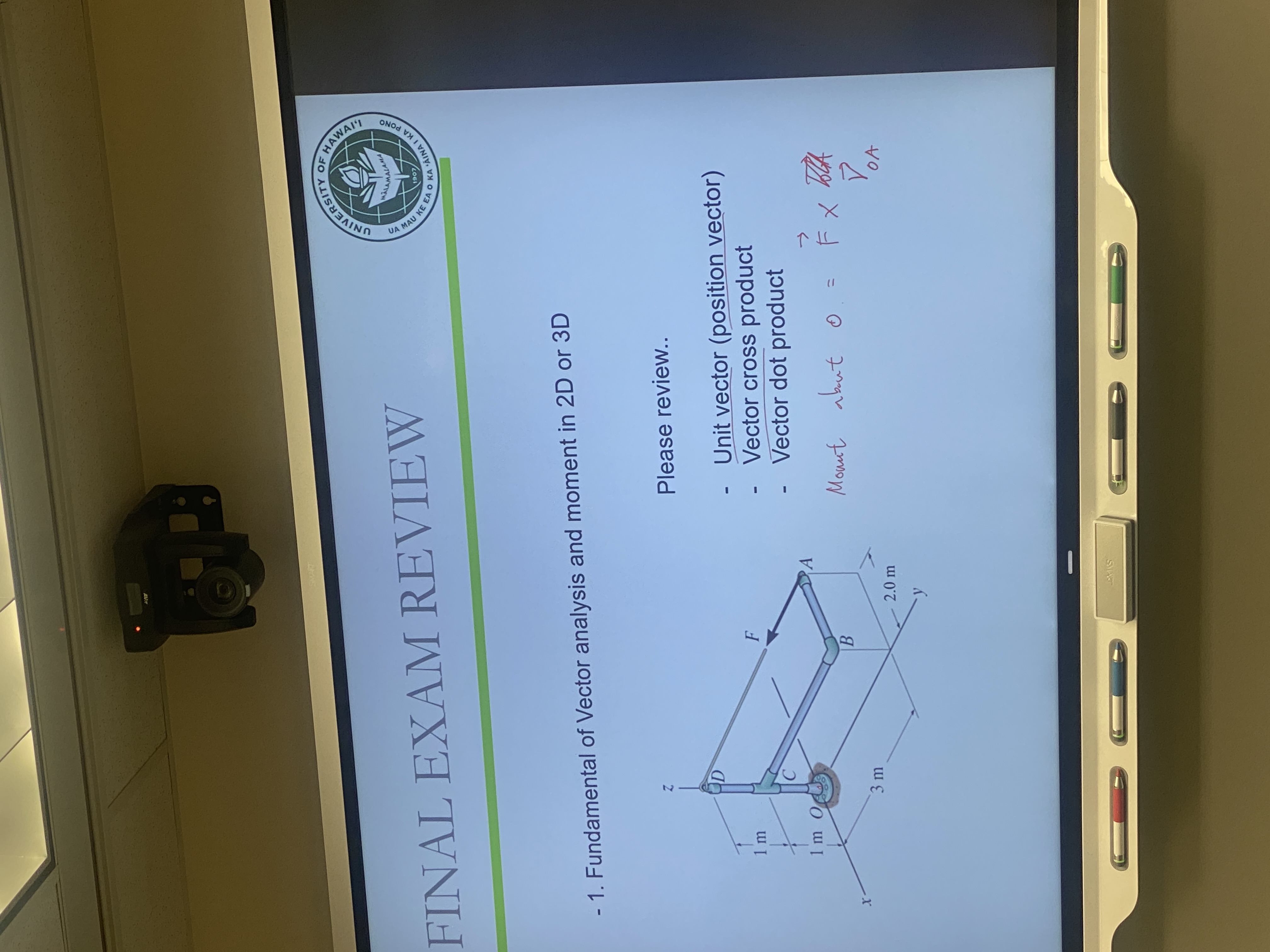 Solved FINAL EXAM REVIEWFundamental of ﻿Vector analysis and | Chegg.com
