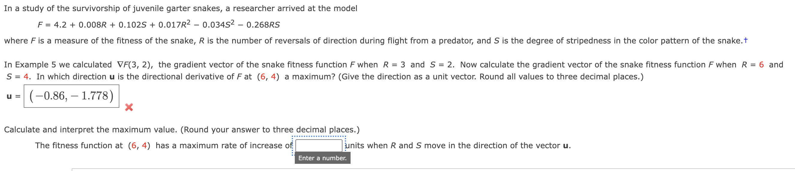 Solved In a study of the survivorship of juvenile garter | Chegg.com