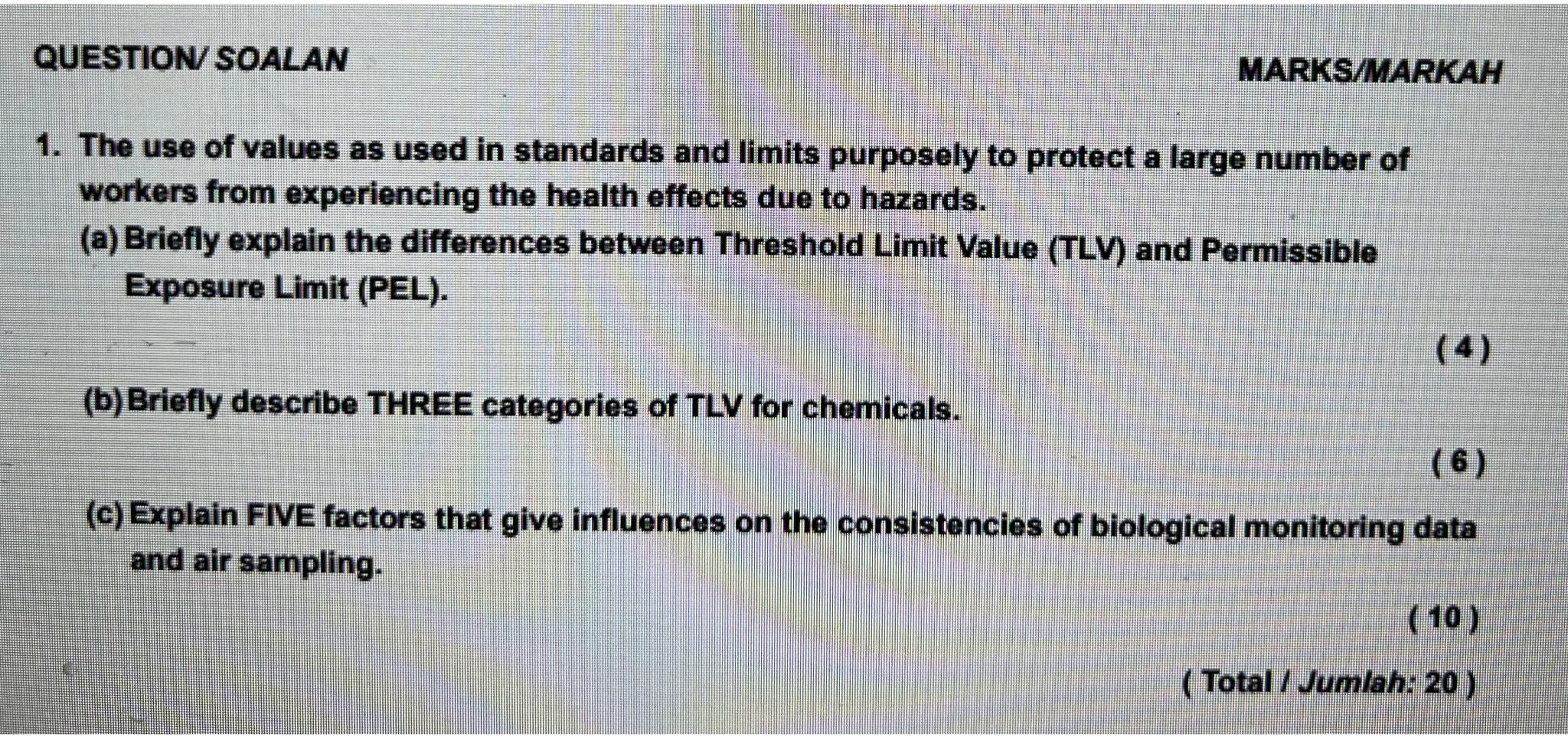 Solved QUESTION/ ﻿SOALANMARKS/MARKAHThe use of values as | Chegg.com