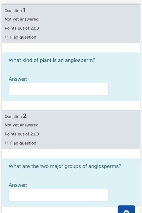 Solved these are 1-2 word answers. only give the answers i | Chegg.com