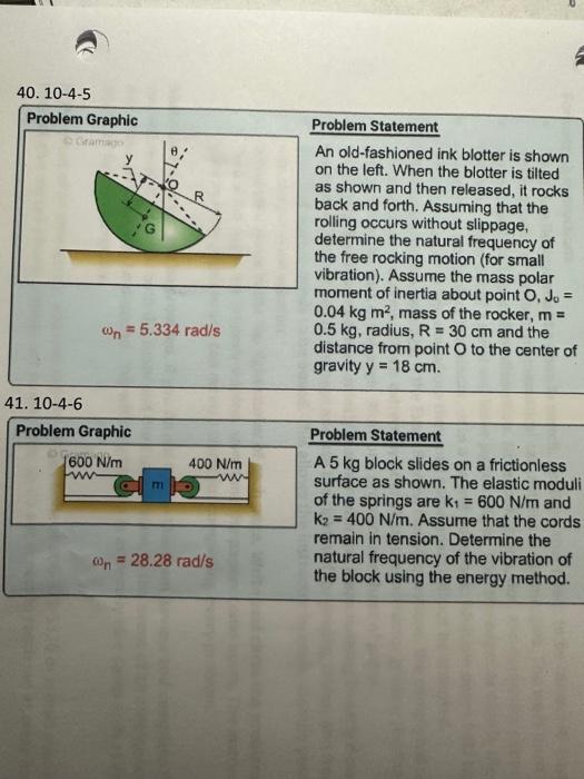 Solved 40. 10−4−5 Problem Graphic Problem Statement An | Chegg.com