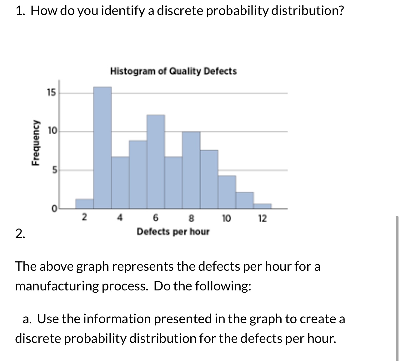 Solved How do you identify a discrete probability | Chegg.com