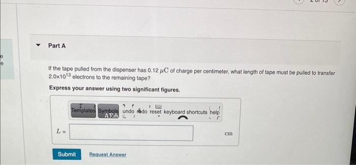 Solved The Charge on Adhesive Tape When adhosive tape is | Chegg.com