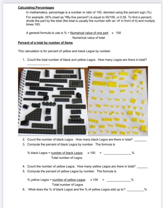 Solved Calculating. Percentages In mathematics. percentage | Chegg.com