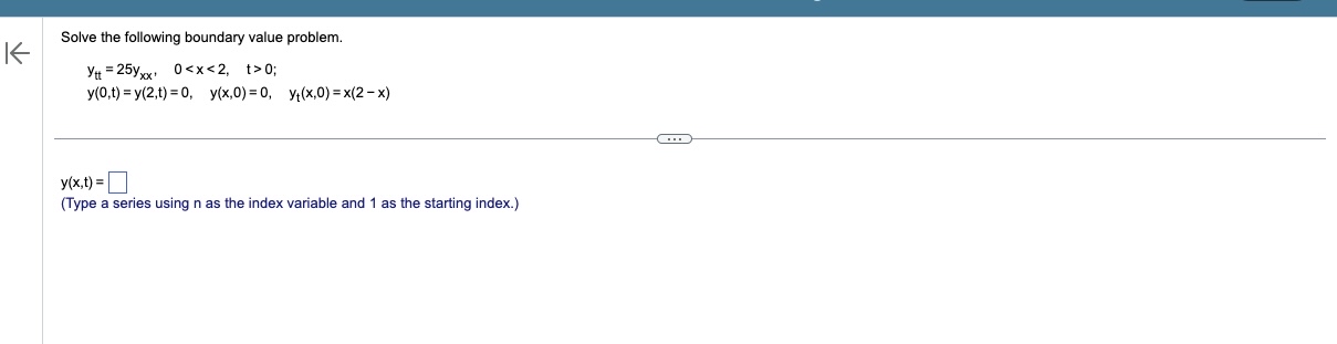 Solved Solve the following boundary value | Chegg.com
