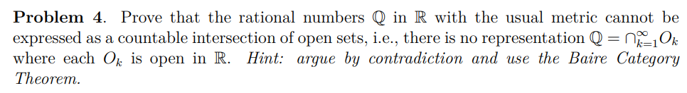 Solved Prove that the rational numbers Q ﻿in R ﻿with the | Chegg.com