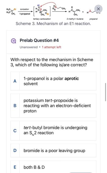 Solved Prelab Question \#1 Unanswered • 1 attempt left Why | Chegg.com