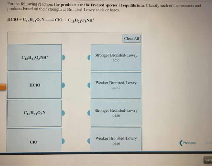 Solved CIO® +(CH3)2NH2 = HCIO + (C2H3)2NH Clear All (CAH)NH | Chegg.com